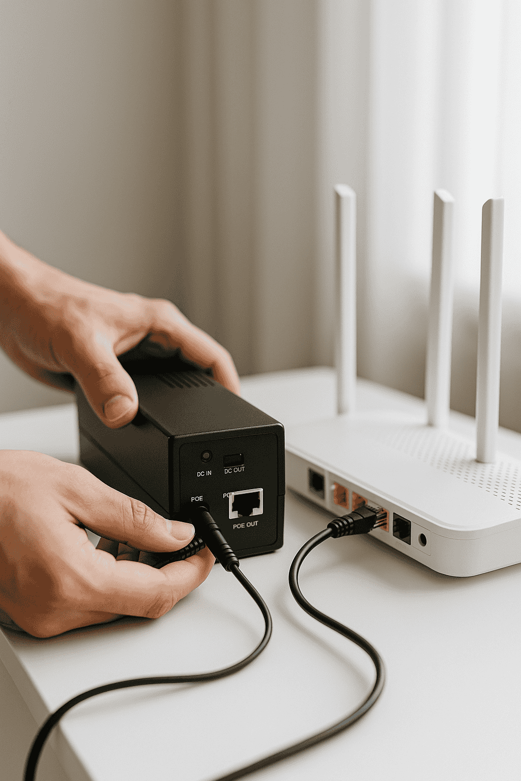 Setup anticortes de luz en Lima: mini UPS para router, UPS para PC y ...